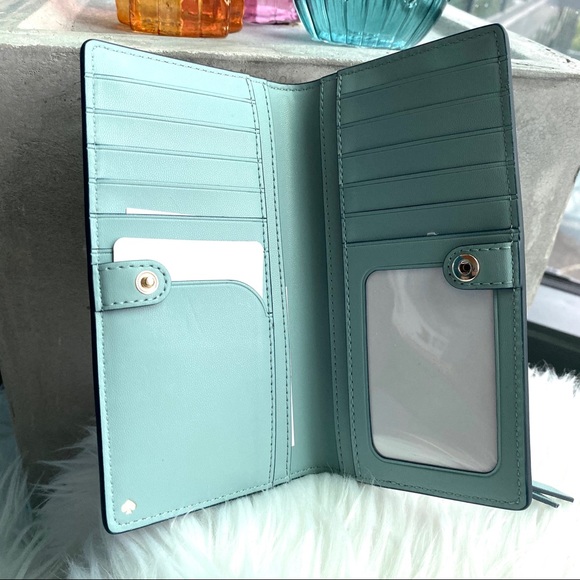 kate spade | Bags | Kate Spade Seaside Large Slim Bifold Wallet | Poshmark